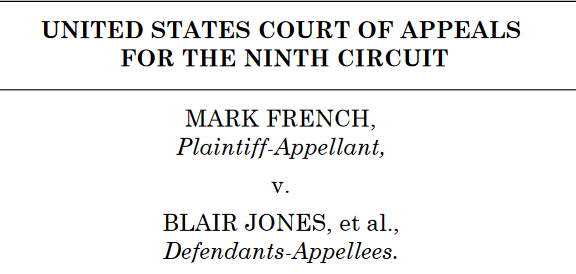 Amicus Brief: French v. Jones in Support of Plaintiff-Appellant | IFS