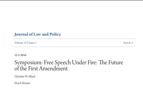 Research Archive - Institute For Free Speech