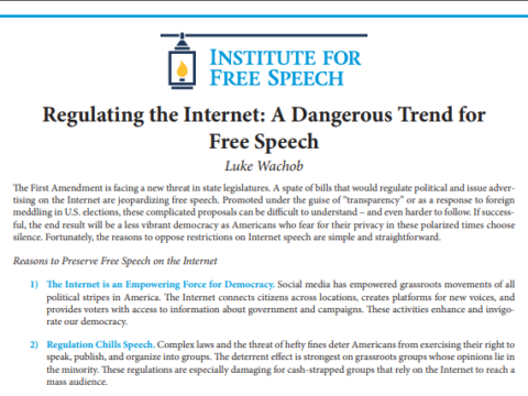 Research Archive - Institute For Free Speech