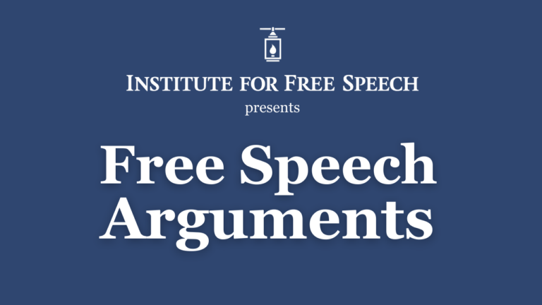 Free Speech Arguments - Can States Ban Ballot Speech by Lawful ...